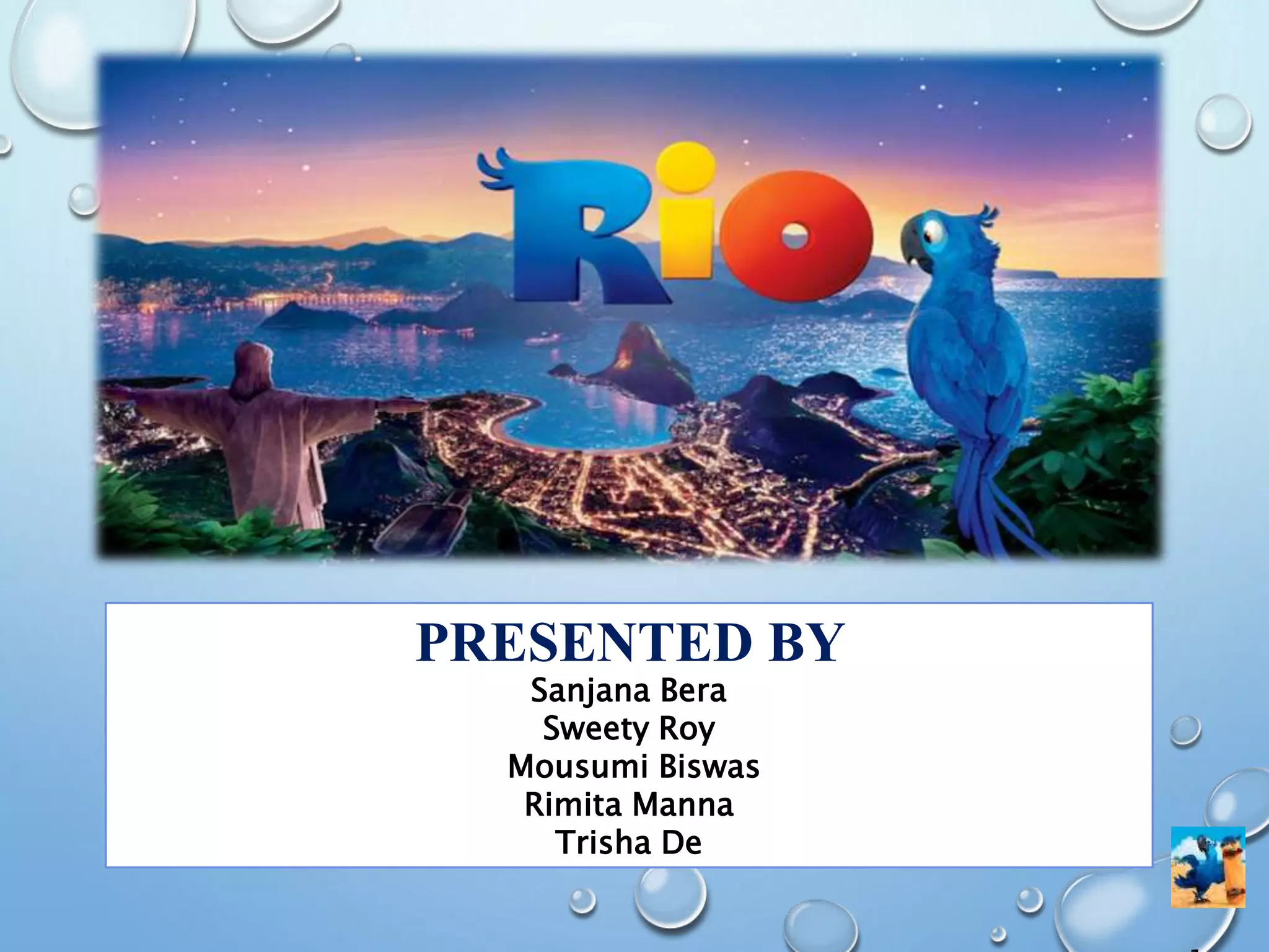 Rio (film) 2011 ppt | PPTX