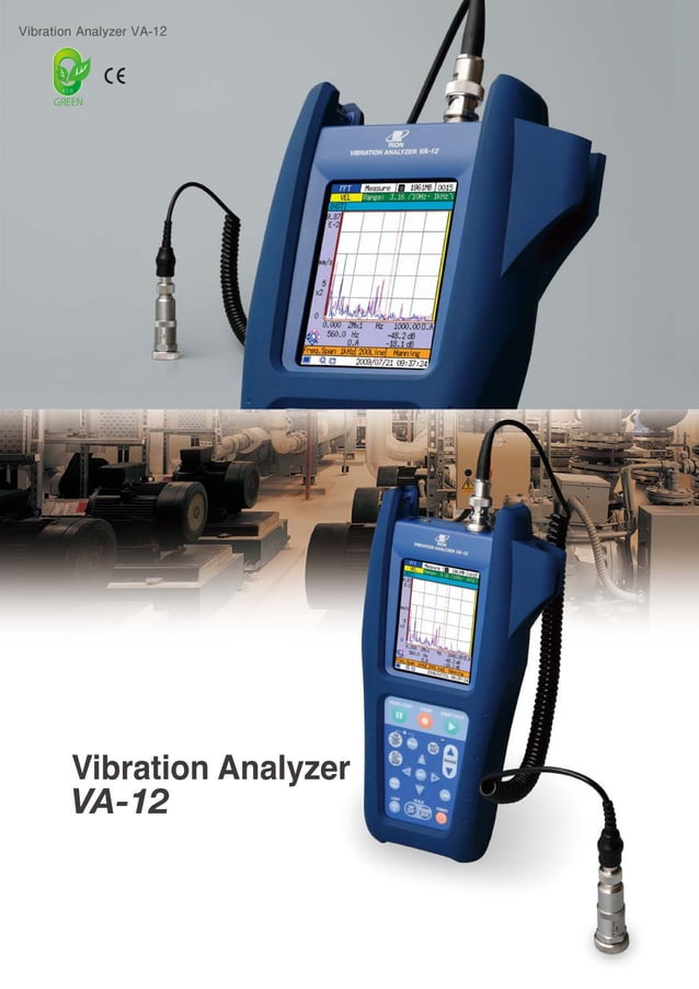 Rion va 12-datasheet_vibration_Analyzer | PDF