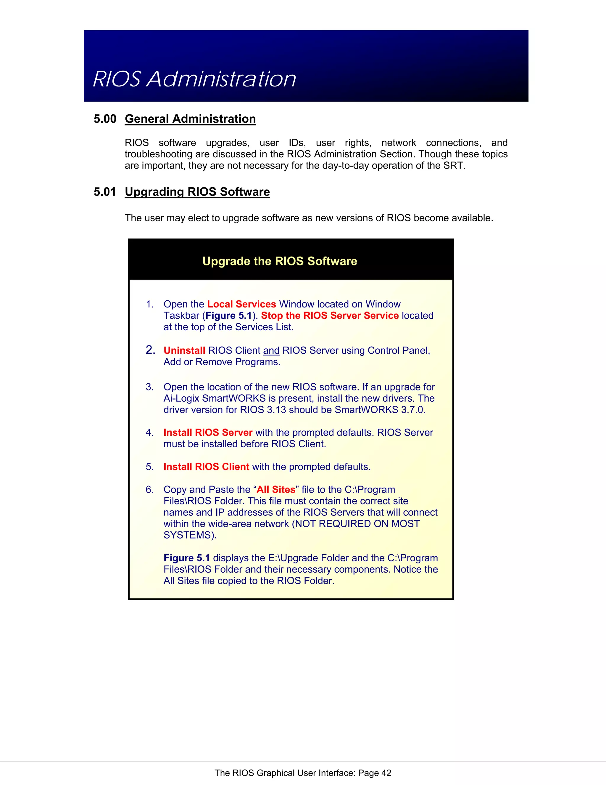 Rios client manual rios graphical user interface 3.xx