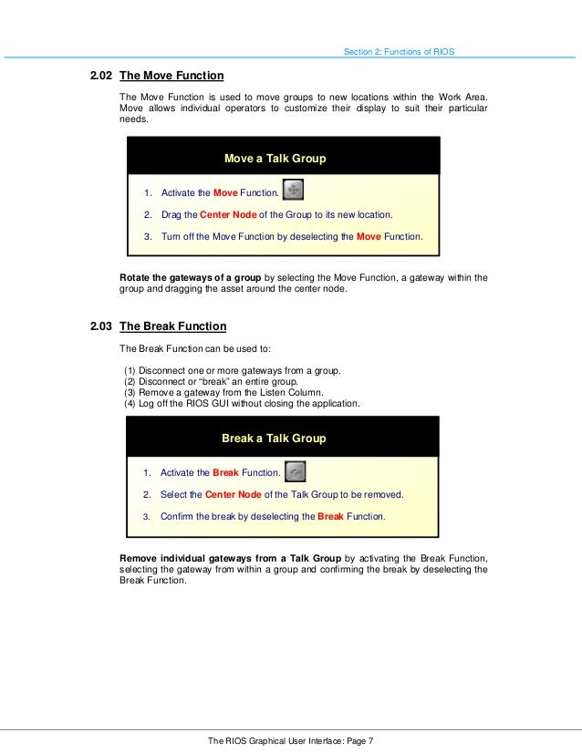 Rios client manual rios graphical user interface 3.xx