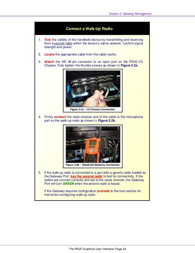 Rios client manual rios graphical user interface 3.xx