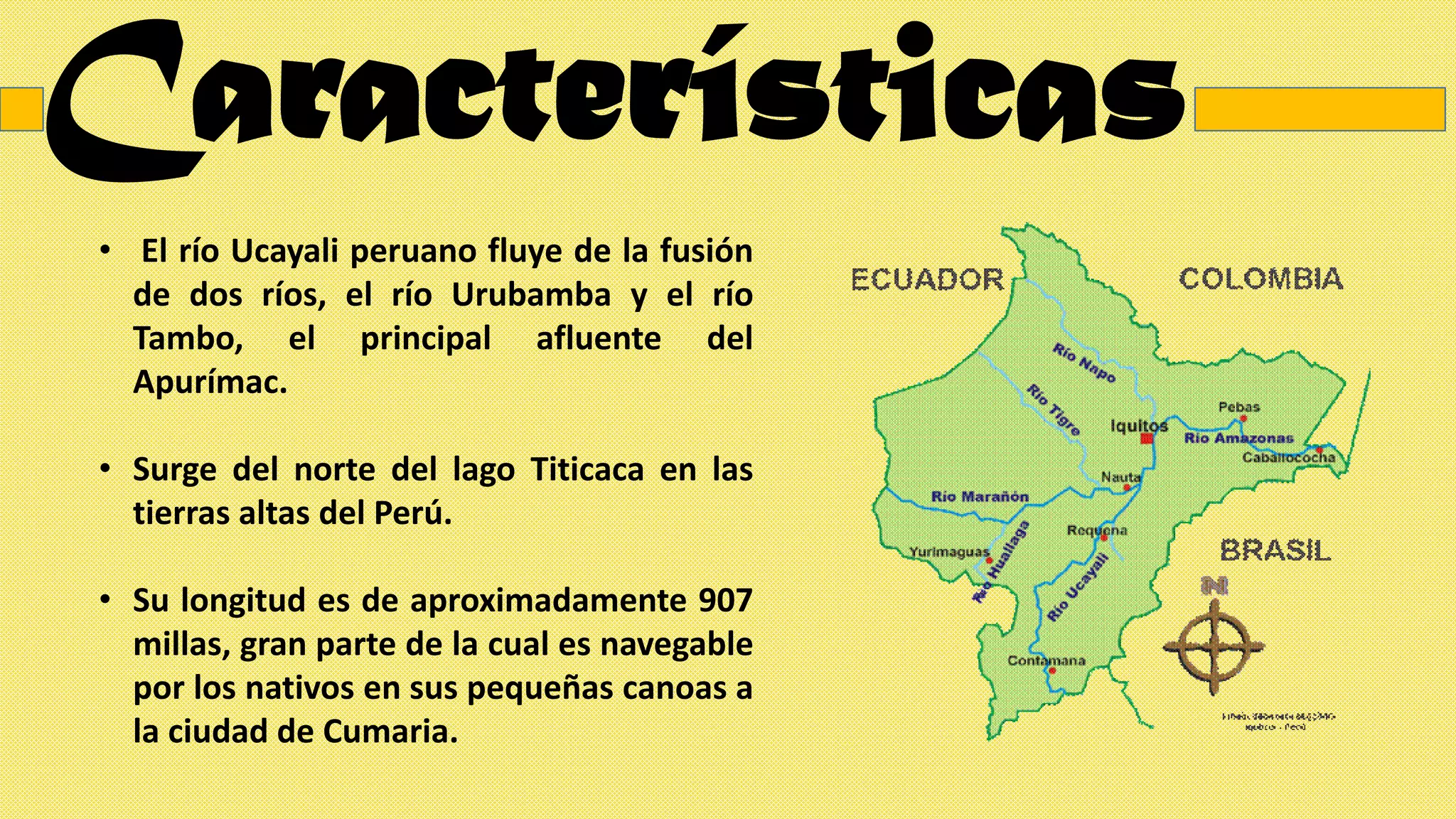Rios de la vertiente hidrografica del amazonas | PDF