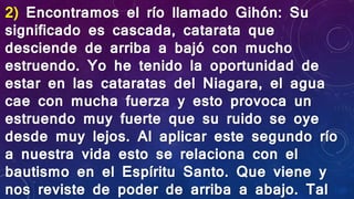 Qué significa los rios del huerto del Edén? | PPTX