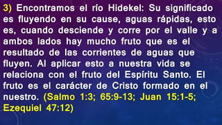 Qué significa los rios del huerto del Edén? | PPTX