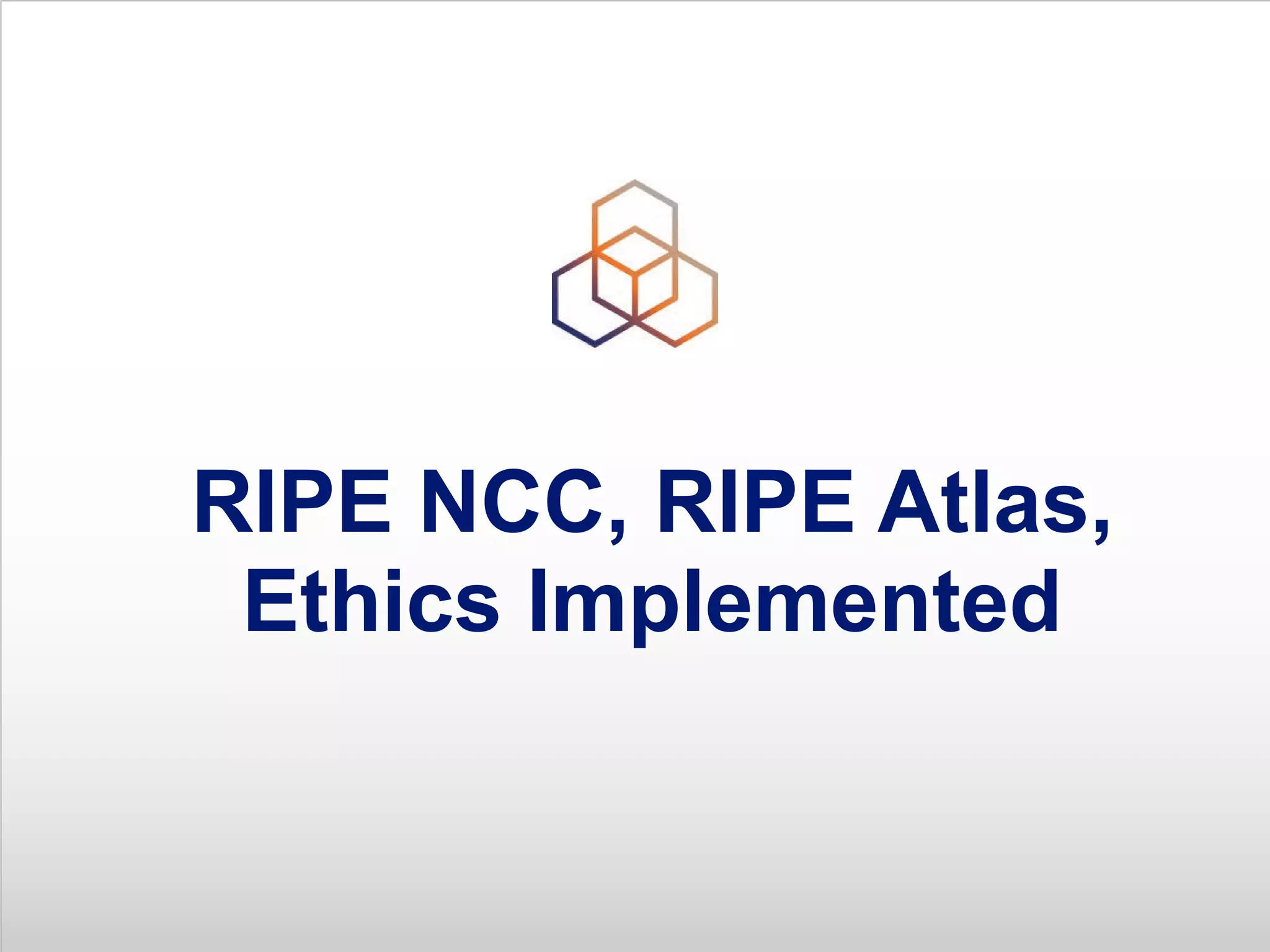 Ethics in Technology – Example of RIPE Atlas | PDF