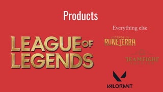 Riot Games Company Presentation | PDF