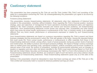 Rio Tinto Harry Kenyon-Slaney 2 Feb 10 | PPT