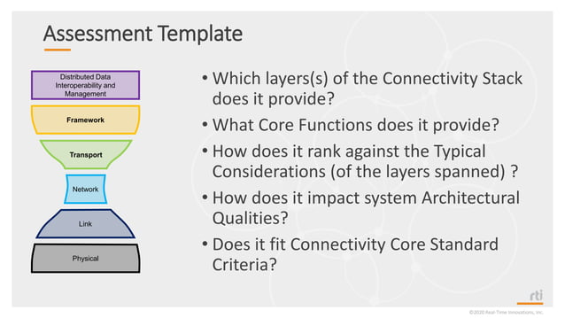 RIoT.org RTI Lunch & Learn: The IIC Connectivity Framework | PPT