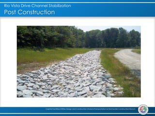 Rio Vista Drive Channel Stabilization | PPT