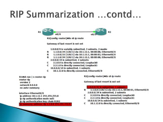 Rip | PPTX | Computer Networking | Computing
