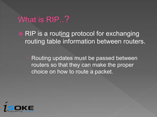 Router Information Protocol | PPTX