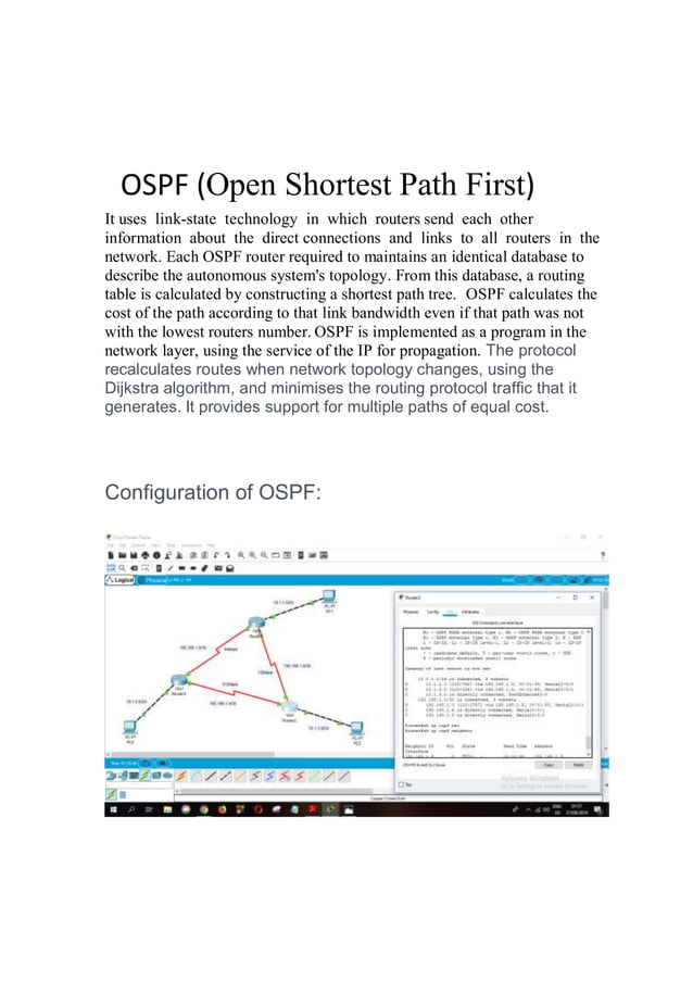 RIP and OSPF | PDF