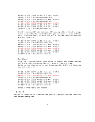 Rip and OSPF assignment (RIP ба OSPF дасгал ажил) | PDF