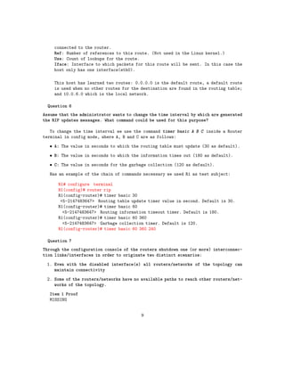Rip and OSPF assignment (RIP ба OSPF дасгал ажил) | PDF