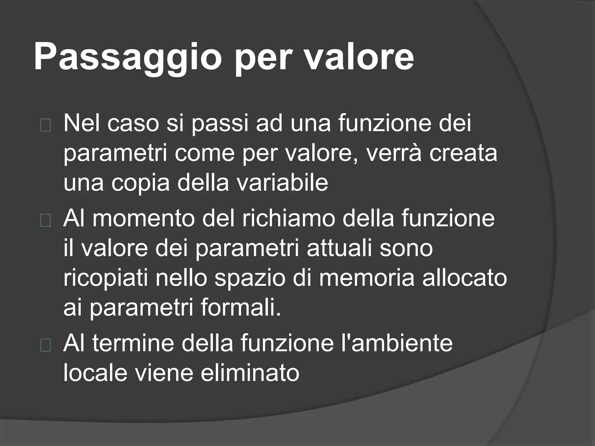 Ripasso funzioni | PPTX