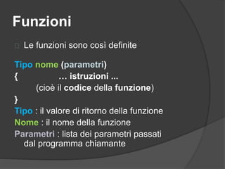 Ripasso funzioni | PPT