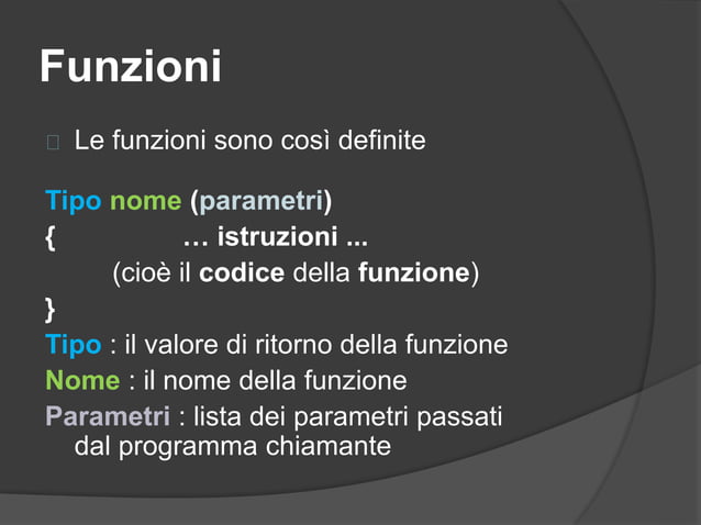 Ripasso funzioni | PPT