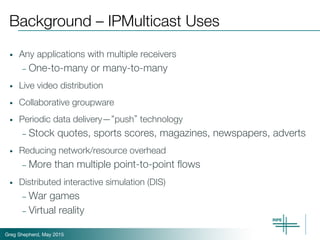Bit Indexed Explicit Replication (BIER) | PDF