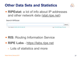 The RIPE Community and Ethical Considerations | PPT