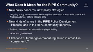 RIPE NCC Update | PPT