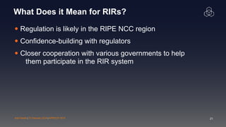 RIPE NCC Update | PPT