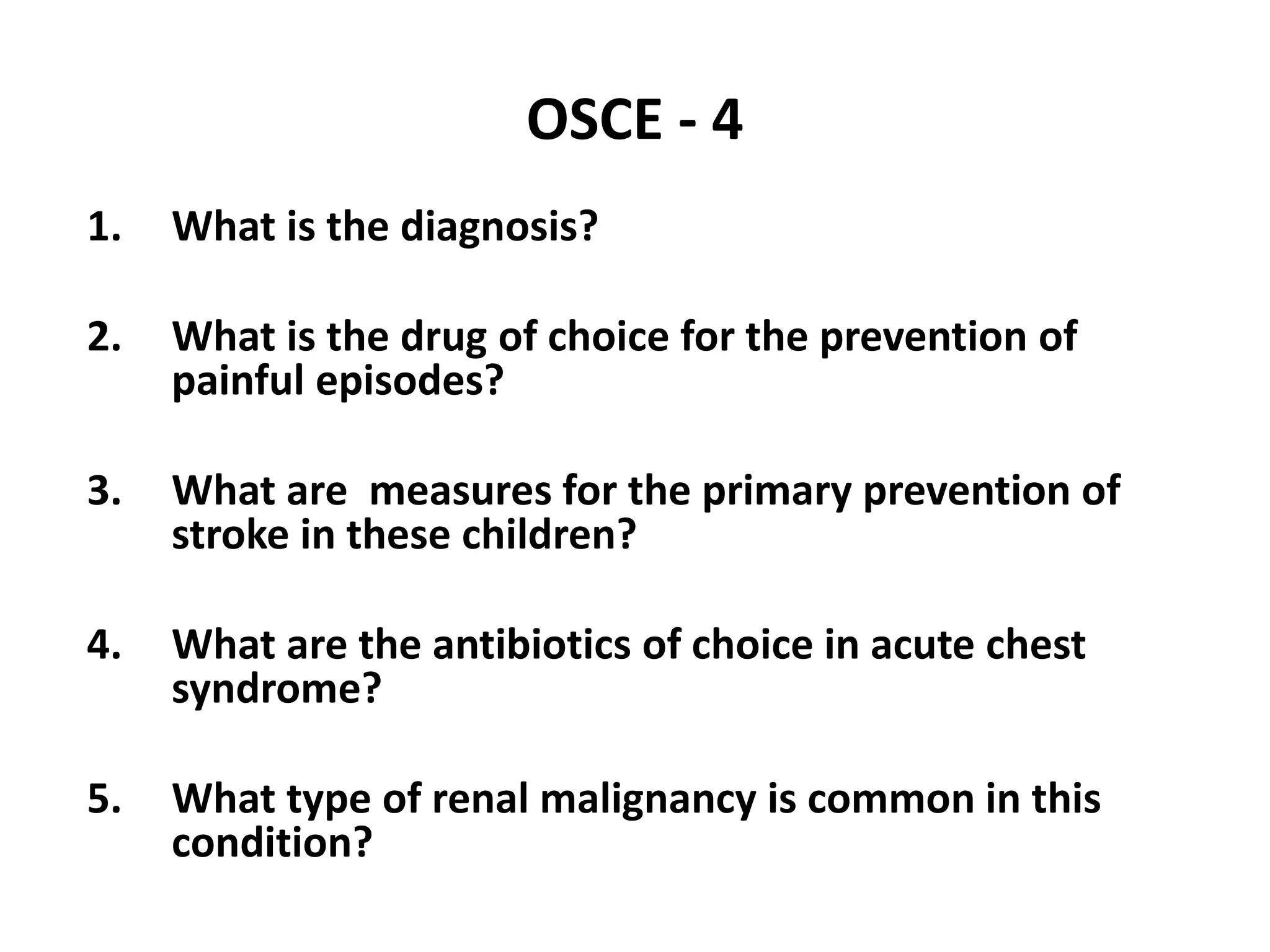 RIPE 2012 Pediatrics OSCE | PPTX