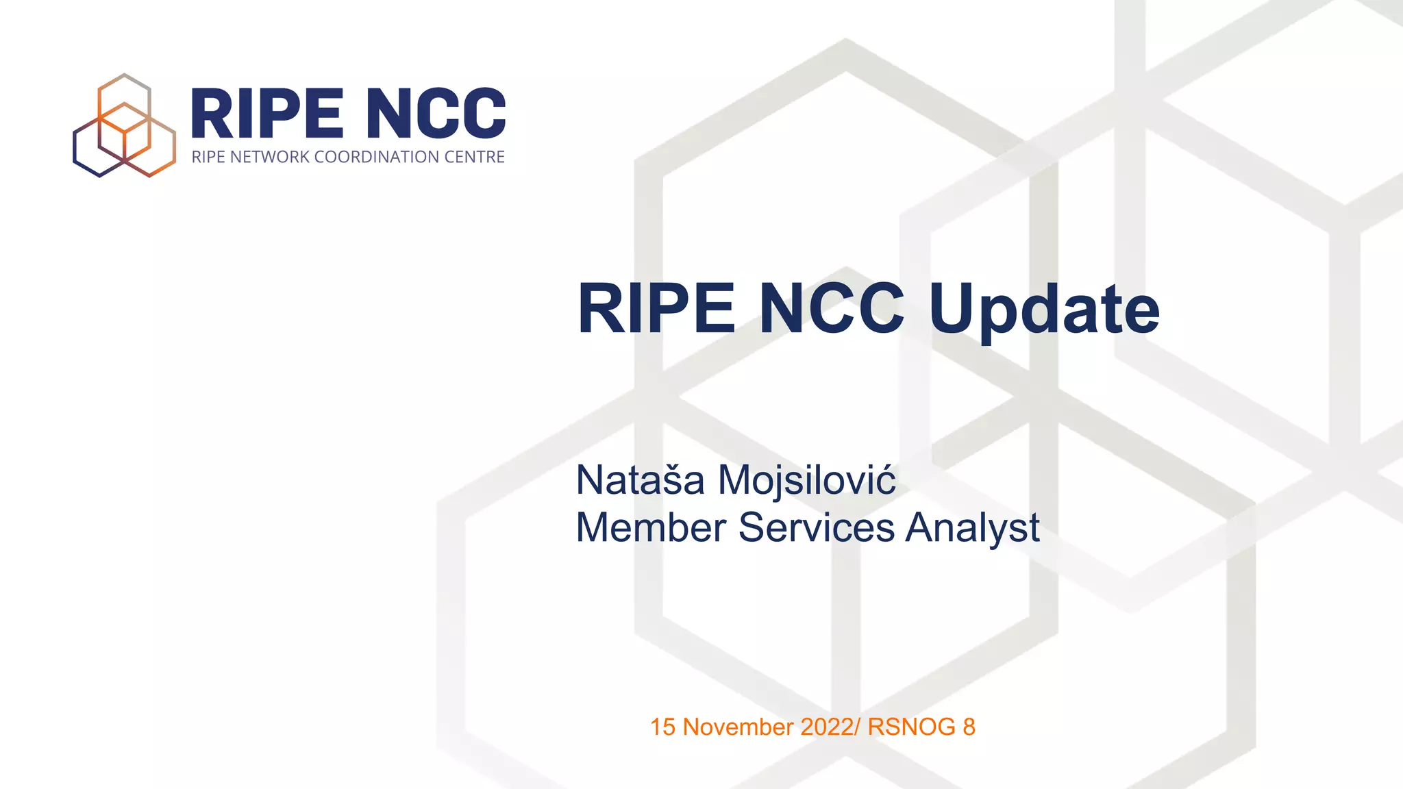 RIPE NCC Update | PPT