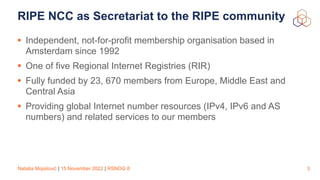 RIPE NCC Update | PPT