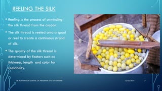 Ripening of silkworms - types, Harvesting, etc,.pptx