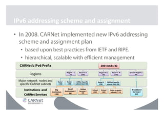 IPv6 Address space administration | PDF