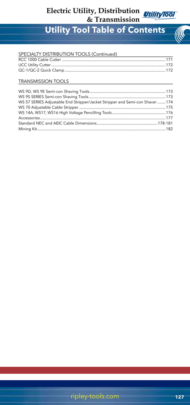 Ripley Utility Tool Cable Preparation Tools | PDF | Home Appliances ...