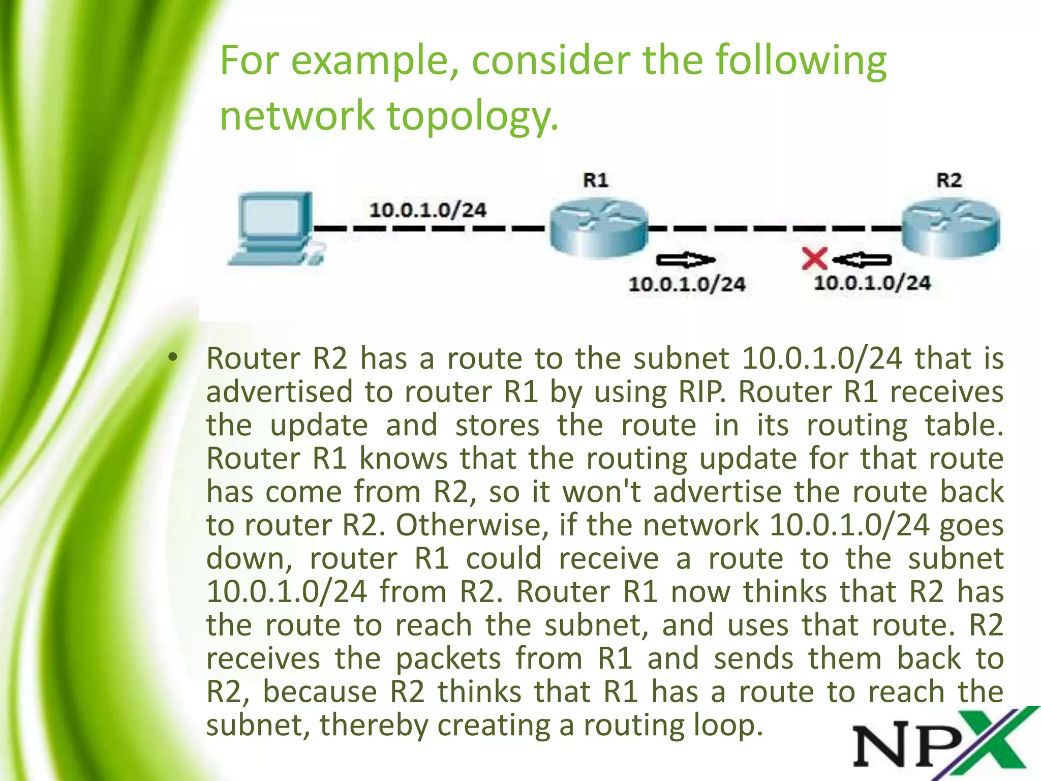 RIP Loop Prevention | PPTX