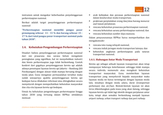 Rencana Induk Perkeretaapian Nasional 2030 | PDF