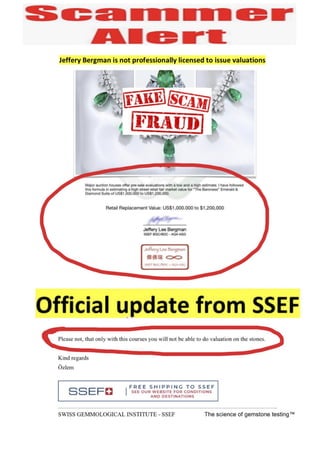 SSEF Swiss Gemmological Institute | PDF
