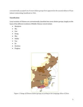 Chinese Language and it's importance | PDF