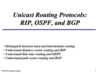 Rip ospf and bgp | PPT