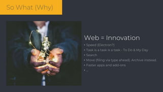 RIP Outlook - Hello, Outlook on the Web | PPTX