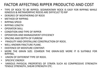 Ripper production | PPTX