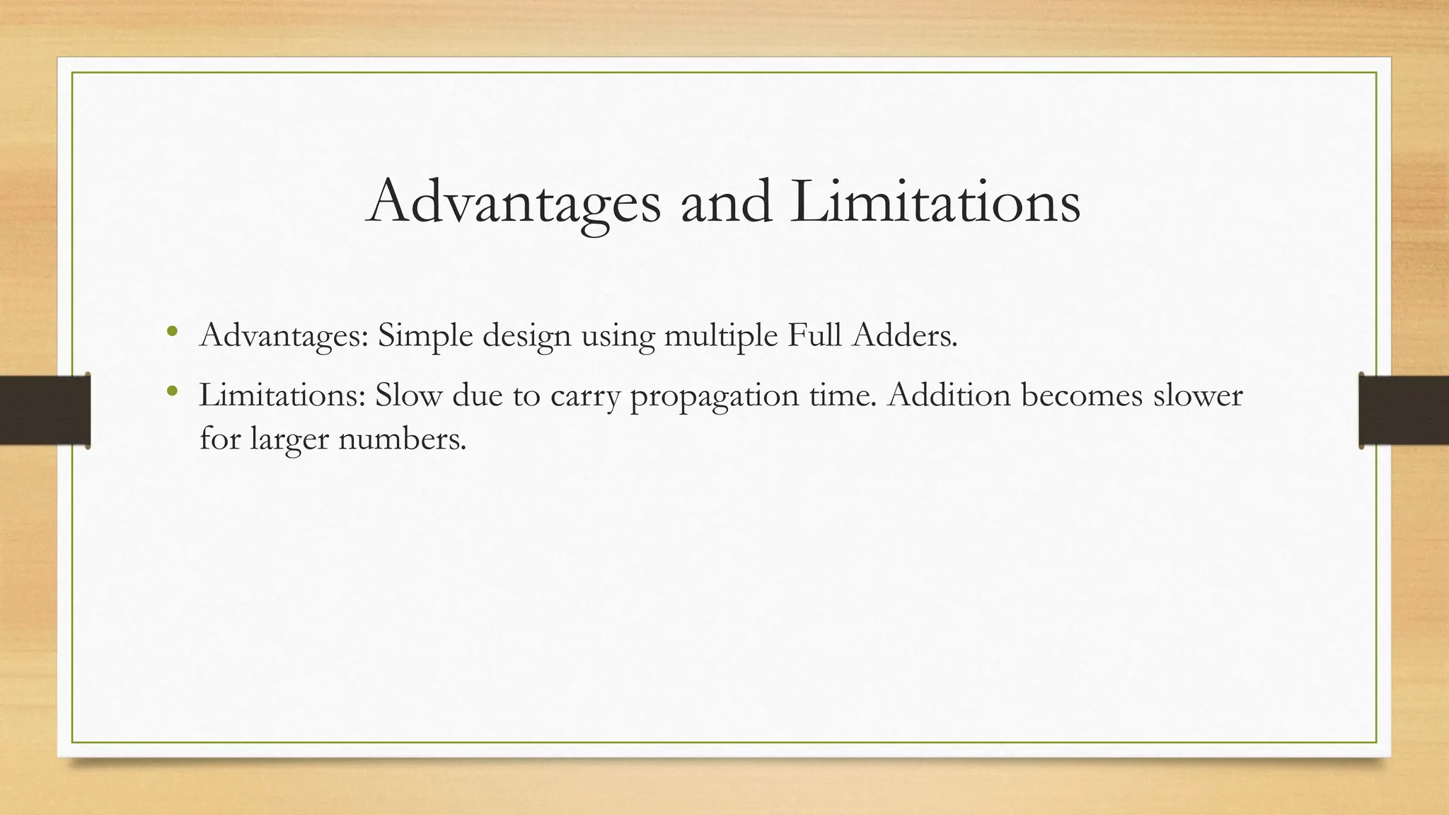 Ripple Carry Adder newc coa archi4t2435hg53h5 | PPTX