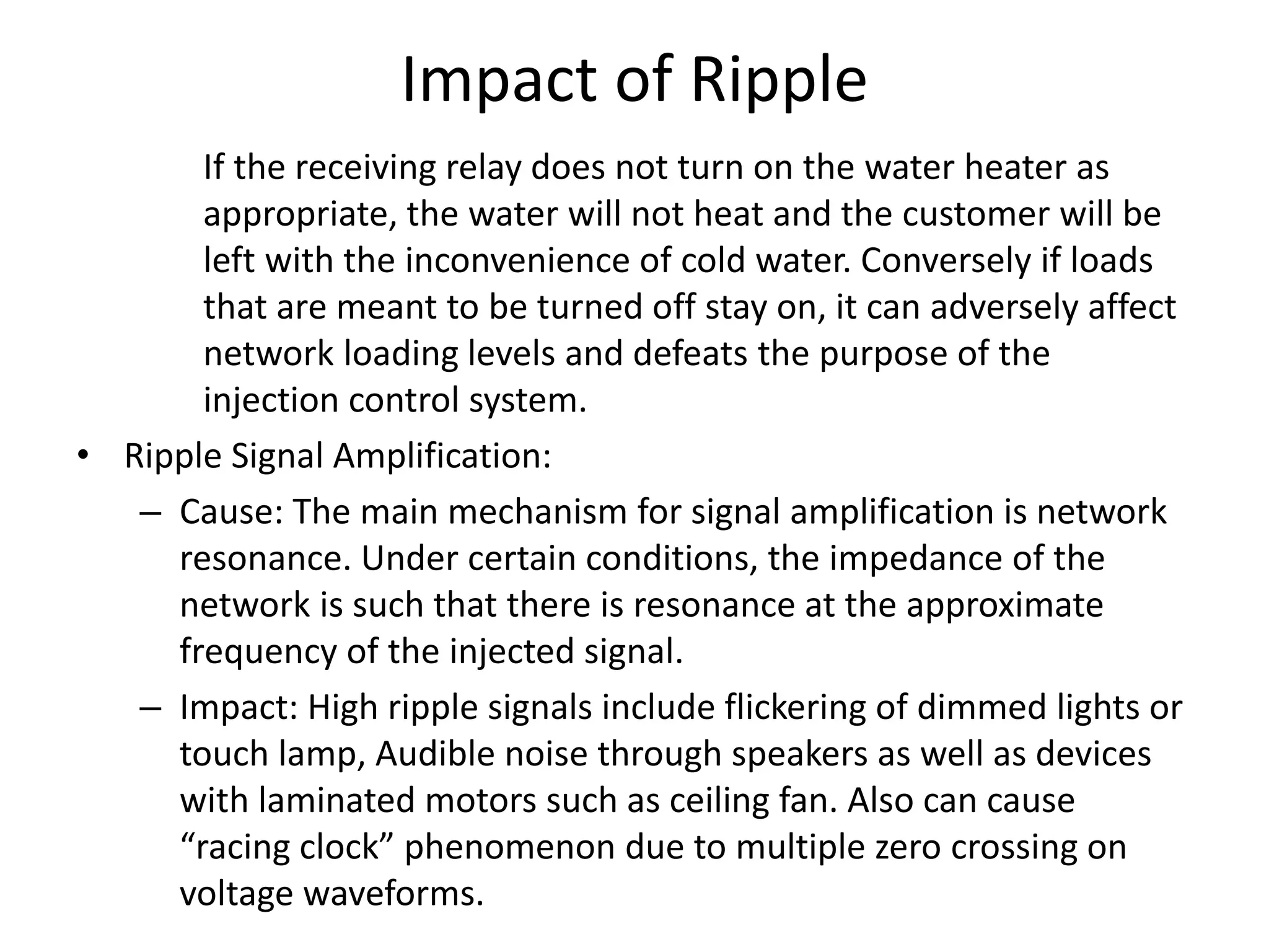 Ripple Control Receiver | PPTX | Business Utilities | Business