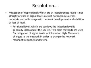 Ripple Control Receiver | PPTX