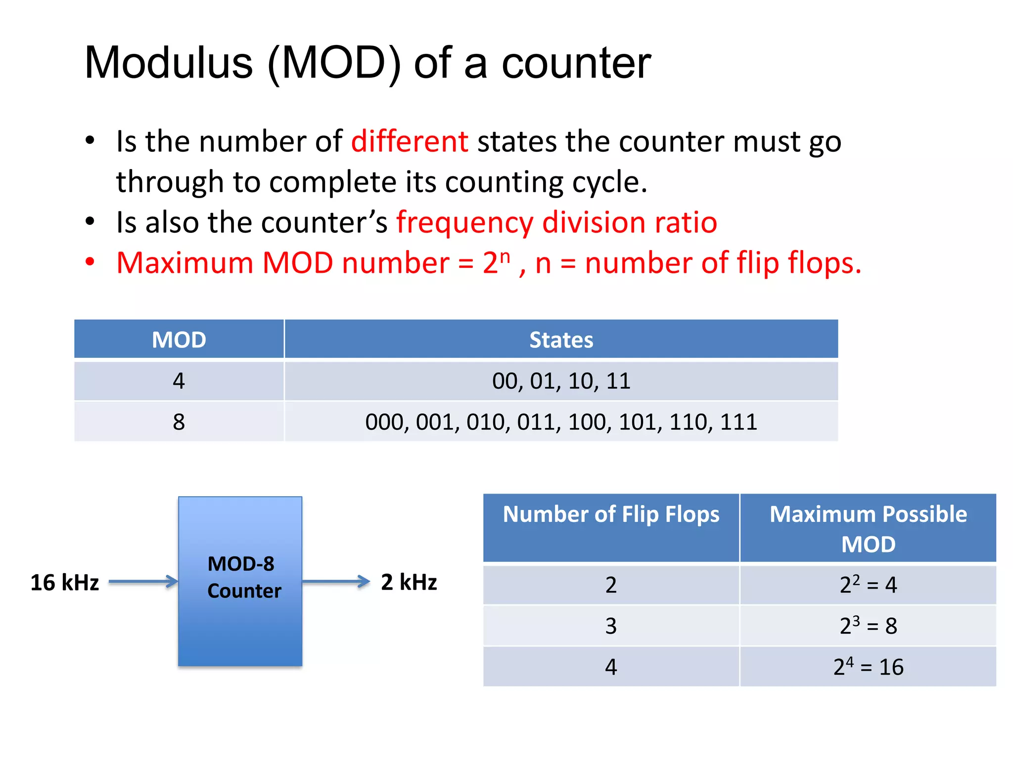 Ripple counter | PDF