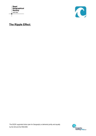 Ripple Effect Diagram Plenary