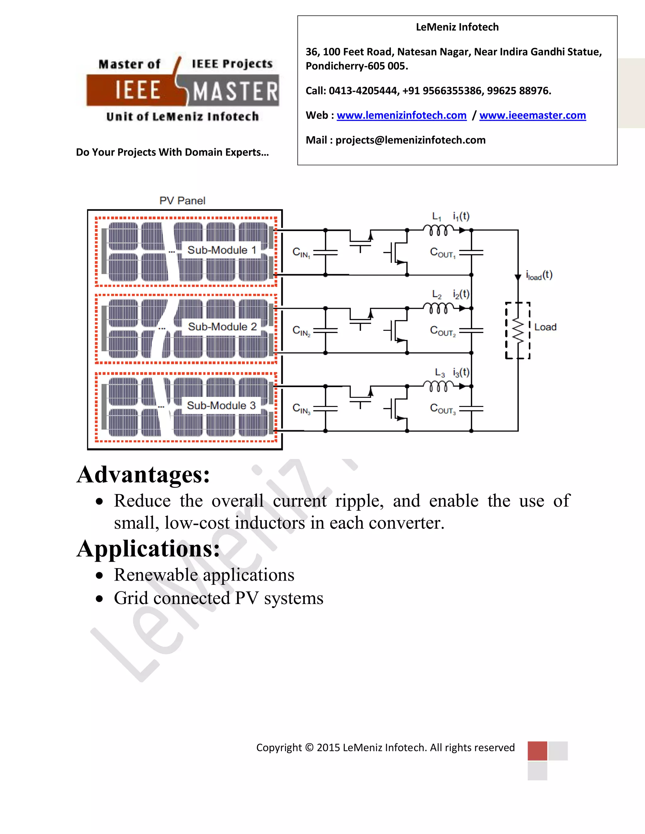 Ripple minimization through harmonic elimination in asymmetric interleaved multiphase dc dc ...