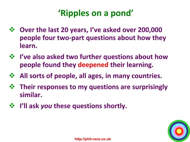 Phil Race - Ripples | PPTX