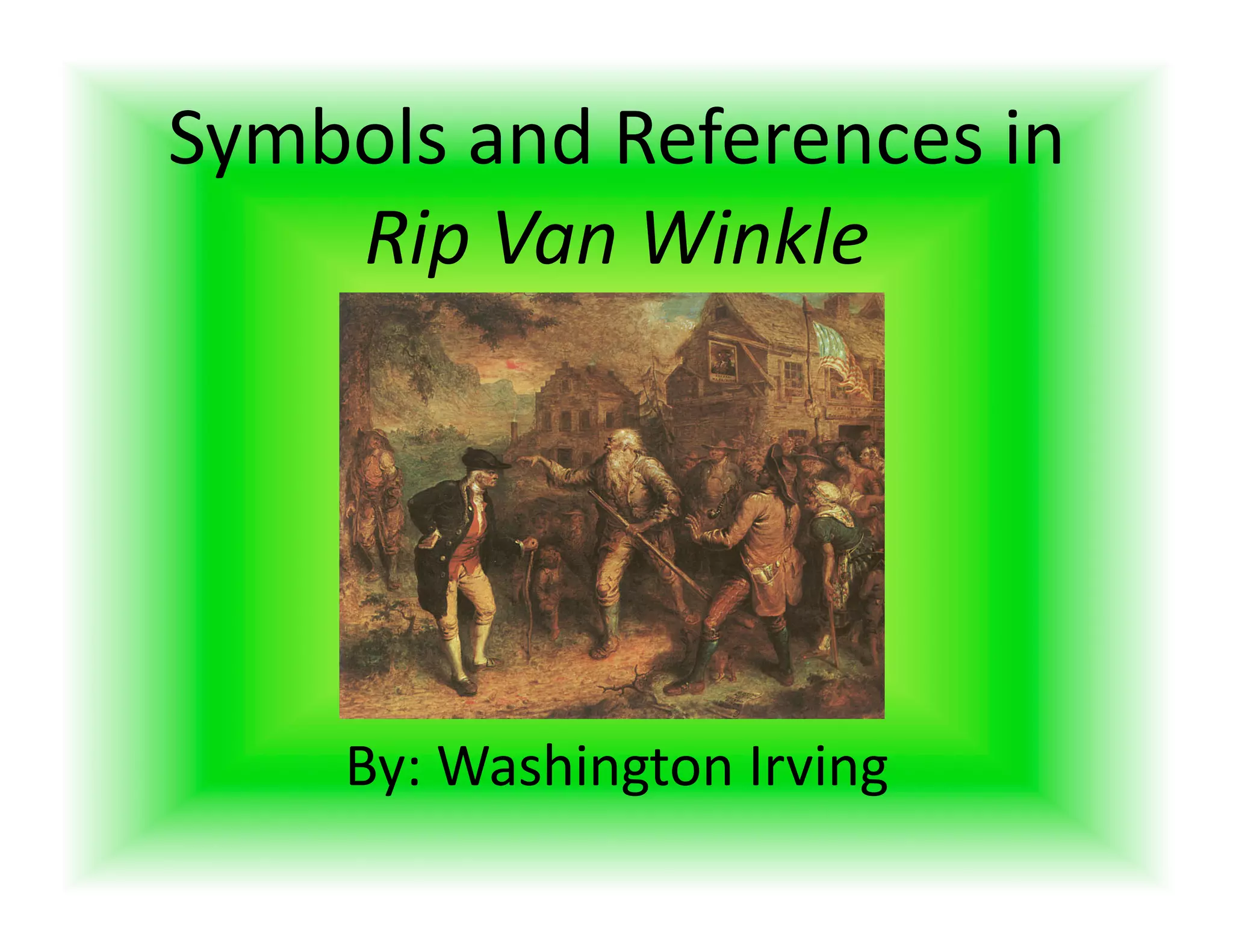 Rip Van Winkle | PDF | Fiction | Books and Literature