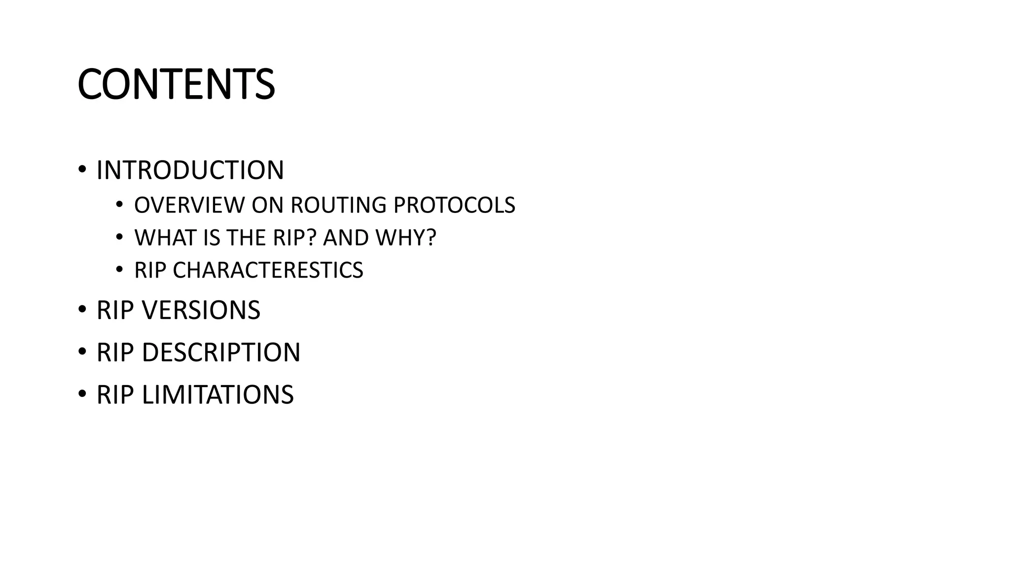 Rip presentation | PPTX