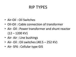 RIP BUSHINGS Presentation | PPTX