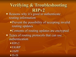 Rip protocol | PPT