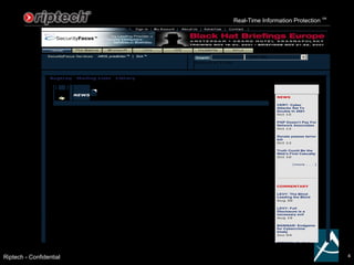 Riptech Verio Presentation | PPT